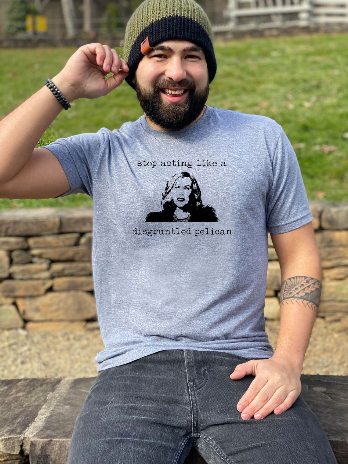 Stop Acting Like A Disgruntled Pelican schitt's Creek | Etsy