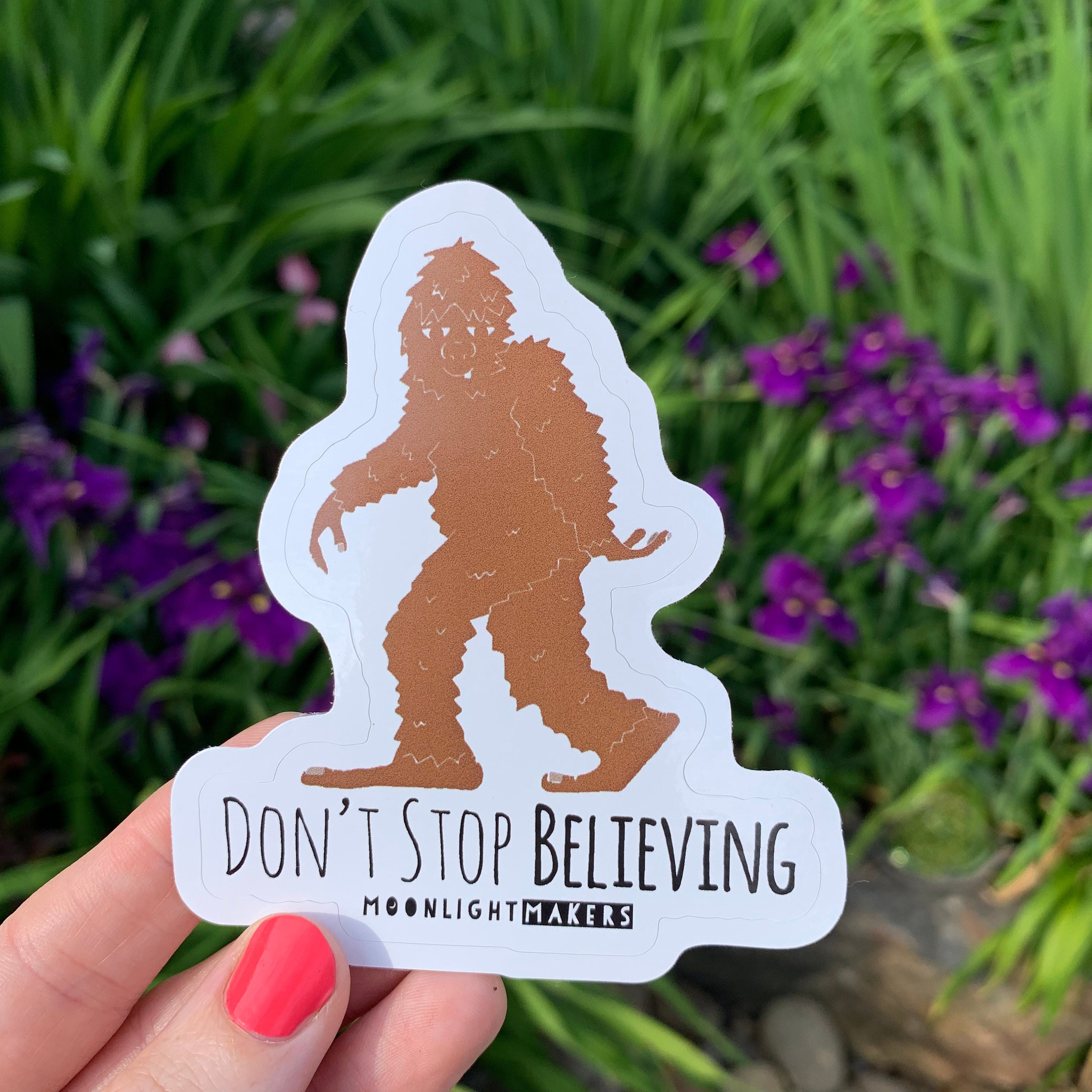 Die Cut Don't Stop Believing Sticker Bumper Sticker Car - Etsy