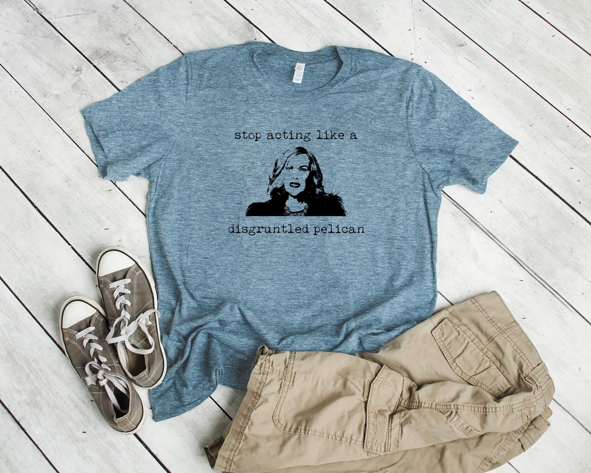 Stop Acting Like A Disgruntled Pelican schitt's Creek | Etsy