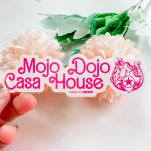 Mojo Dojo Casa House, Bumper Sticker, Car Sticker, Vinyl, Bike Sticker ...