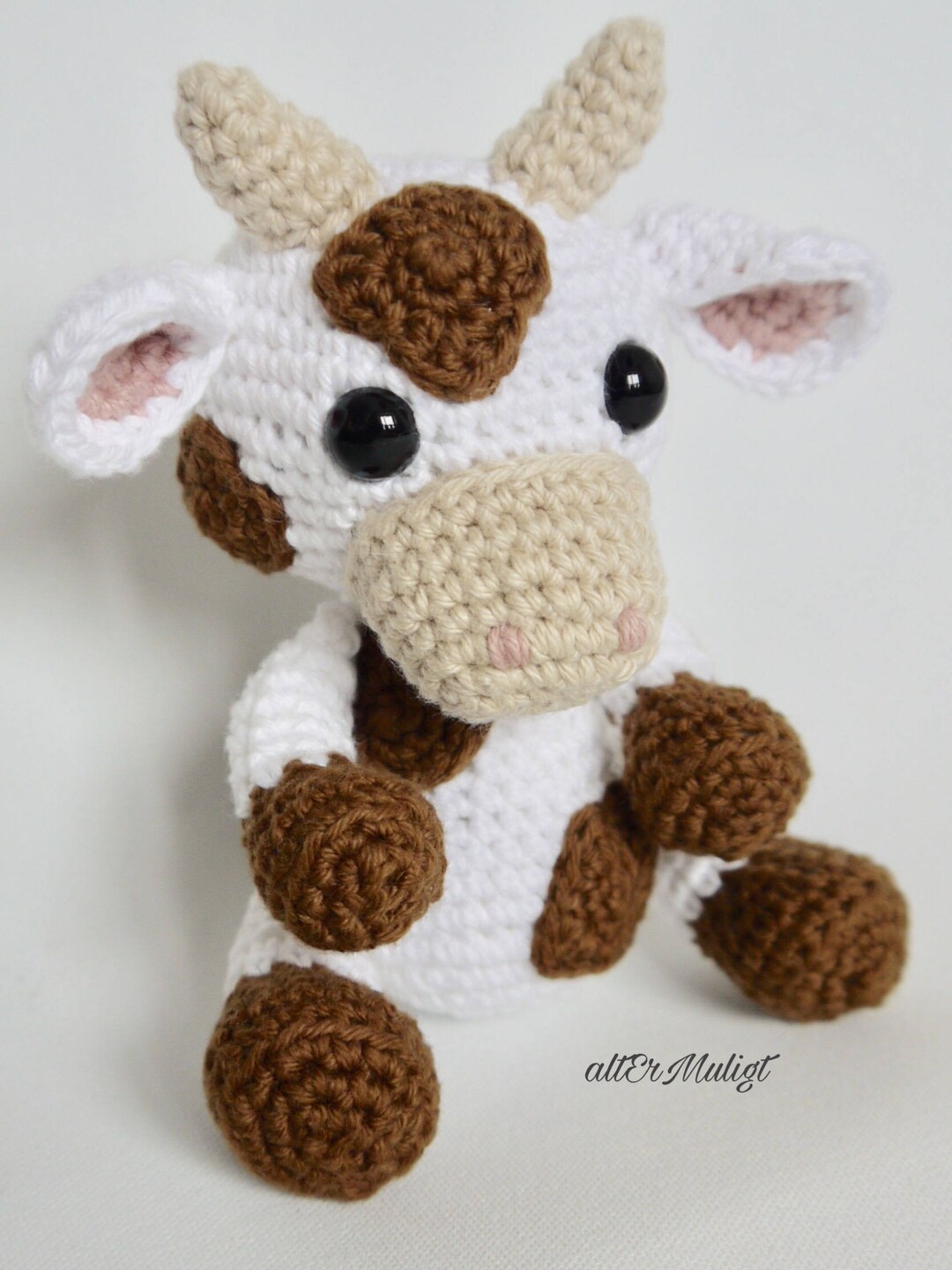 Baby Cow - PDF Pattern by Altermuligt - Etsy