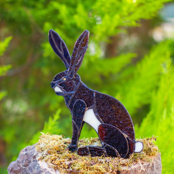 Glass Rabbit - Etsy