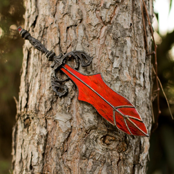 Fantasy Sword Stained Glass - Etsy