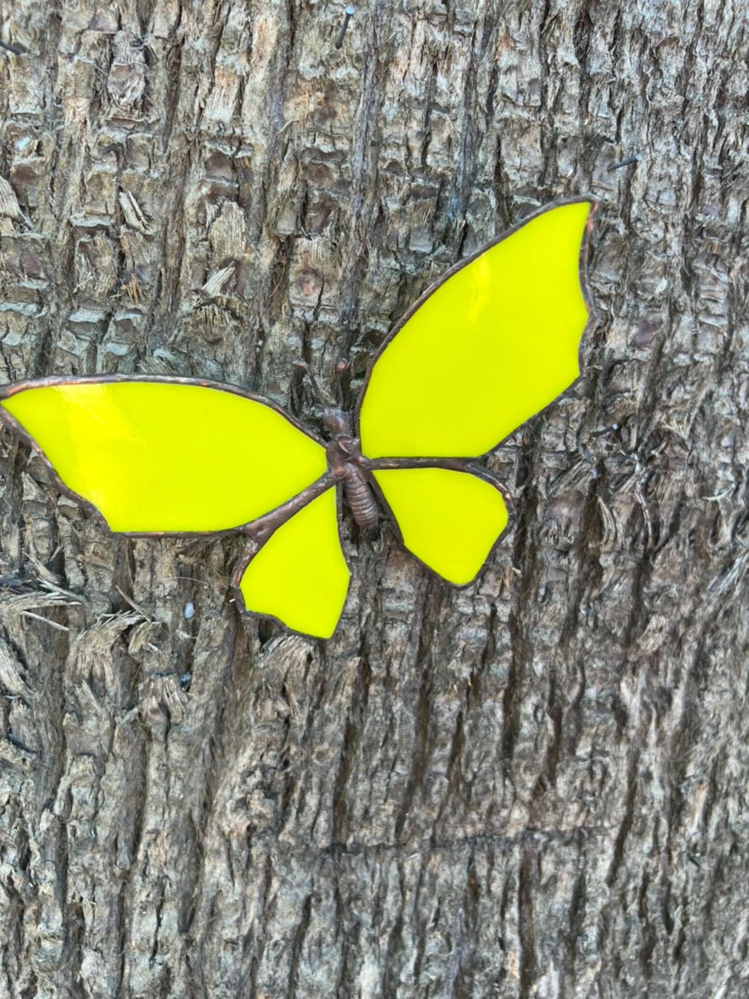 Glass Butterfly, Garden Butterfly, Butterfly Hanger,stained Glass ...