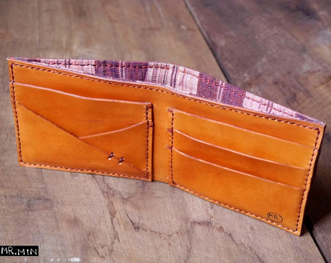 Leather Wallet Men's Leather Wallet Handmade Wallet - Etsy