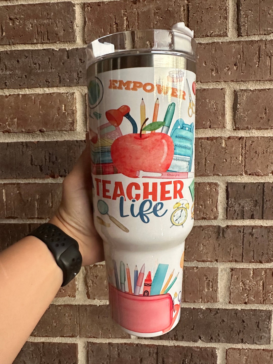 Teacher 40oz Tumbler L Teacher Cup L Teacher Tumbler L 40oz Teacher ...