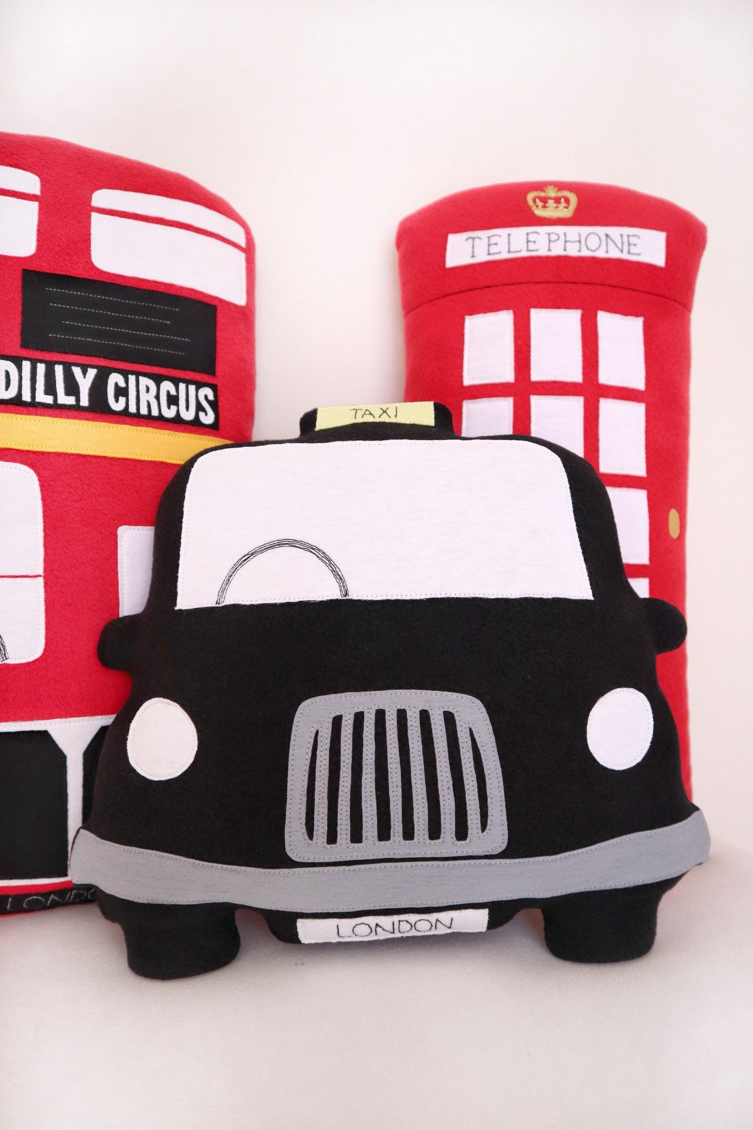 Home & Living soft toy London Telephone box cushion Home Décor etna.com.pe