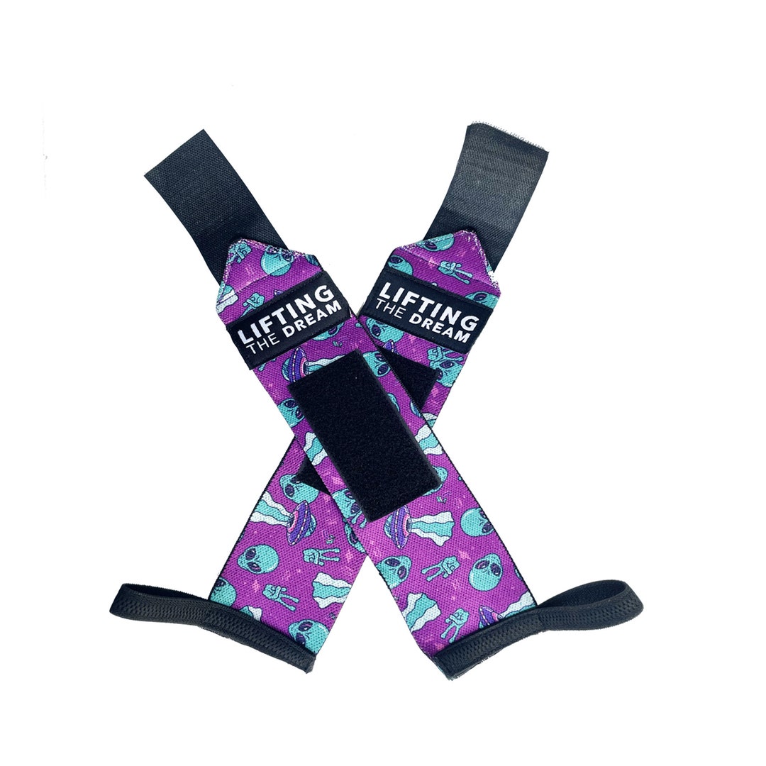 Alien Galaxy Wrist Wraps | Weightlifting, Powerlifting Support - Etsy