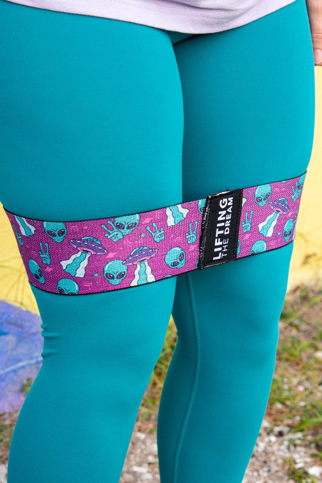Aliens Glute Band, Alien Booty Band, Resistance Band, Squat Band, Glute ...