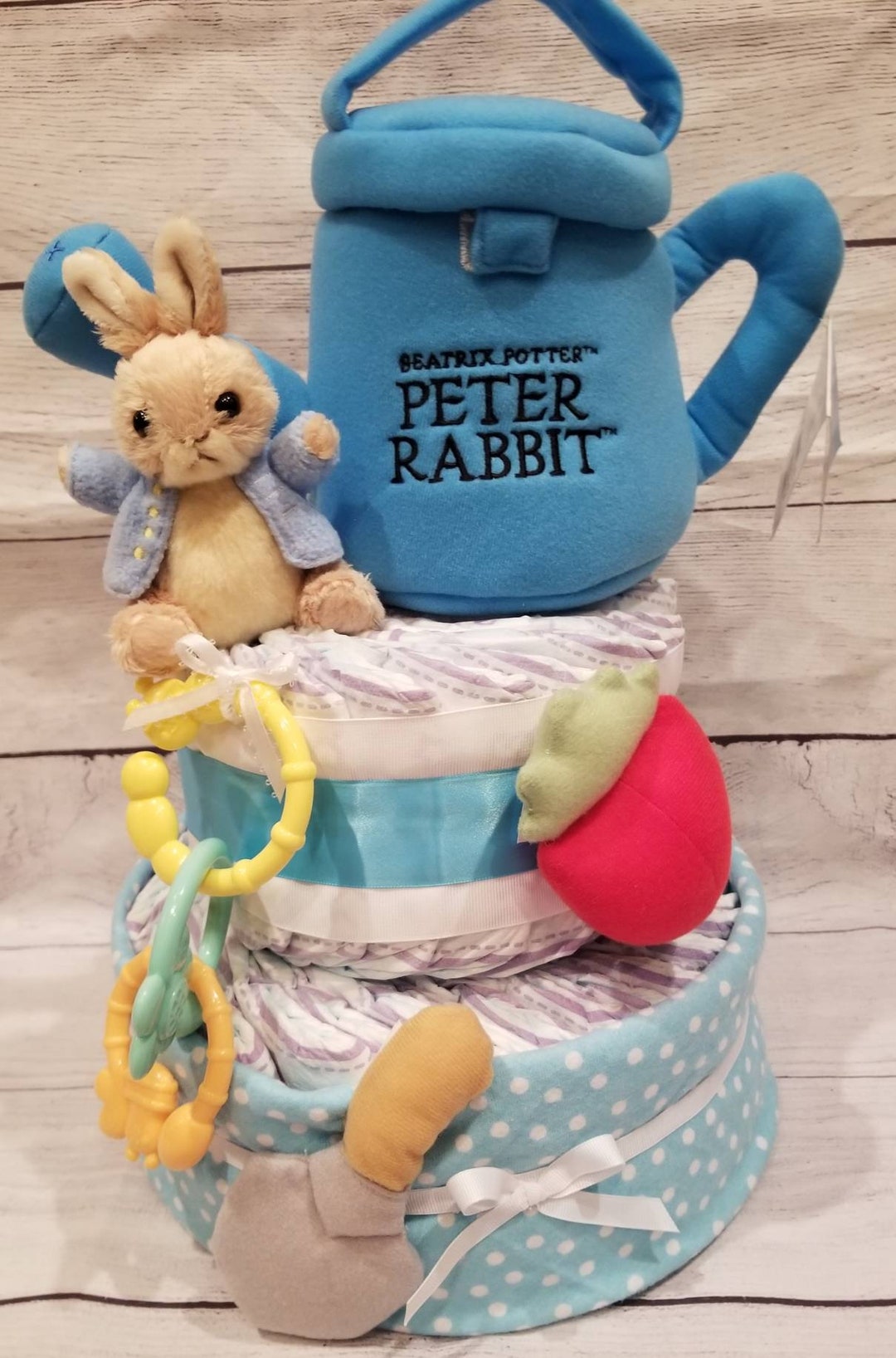 Peter Rabbit Diaper Cake Rabbit Diaper Cake Peter Rabbit - Etsy