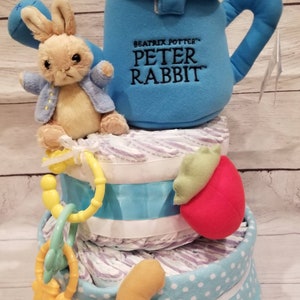 Peter Rabbit Diaper Cake Rabbit Diaper Cake Peter Rabbit - Etsy