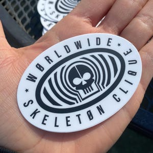 White Skeleton Clique Sticker Top 21 Pilots - Etsy