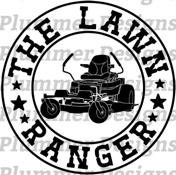 The Lawn Ranger PNG the Lawn Ranger JPG the Lawn Ranger - Etsy