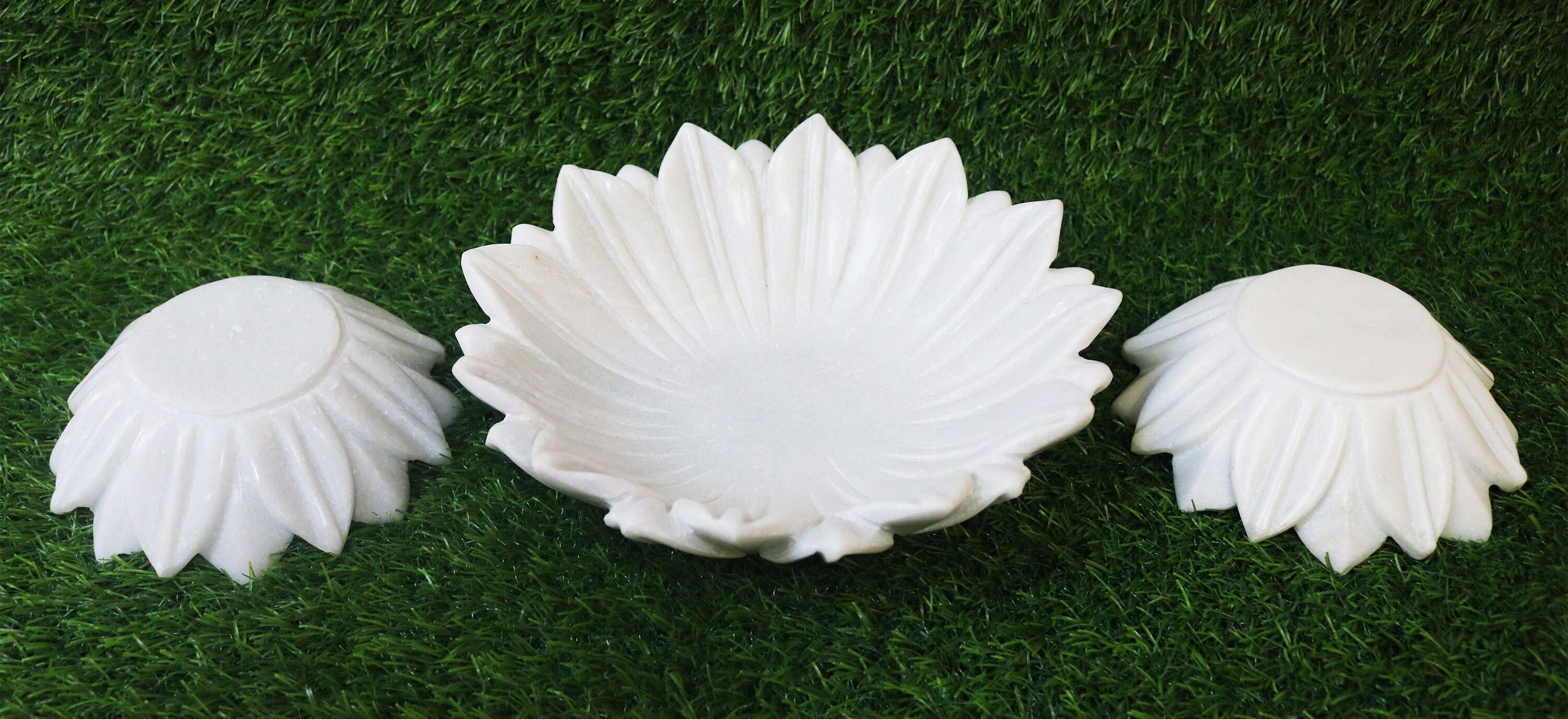 Marble Flower Floater, Uruli, Urli, Marble Bowl, Floating Candle Decor ...