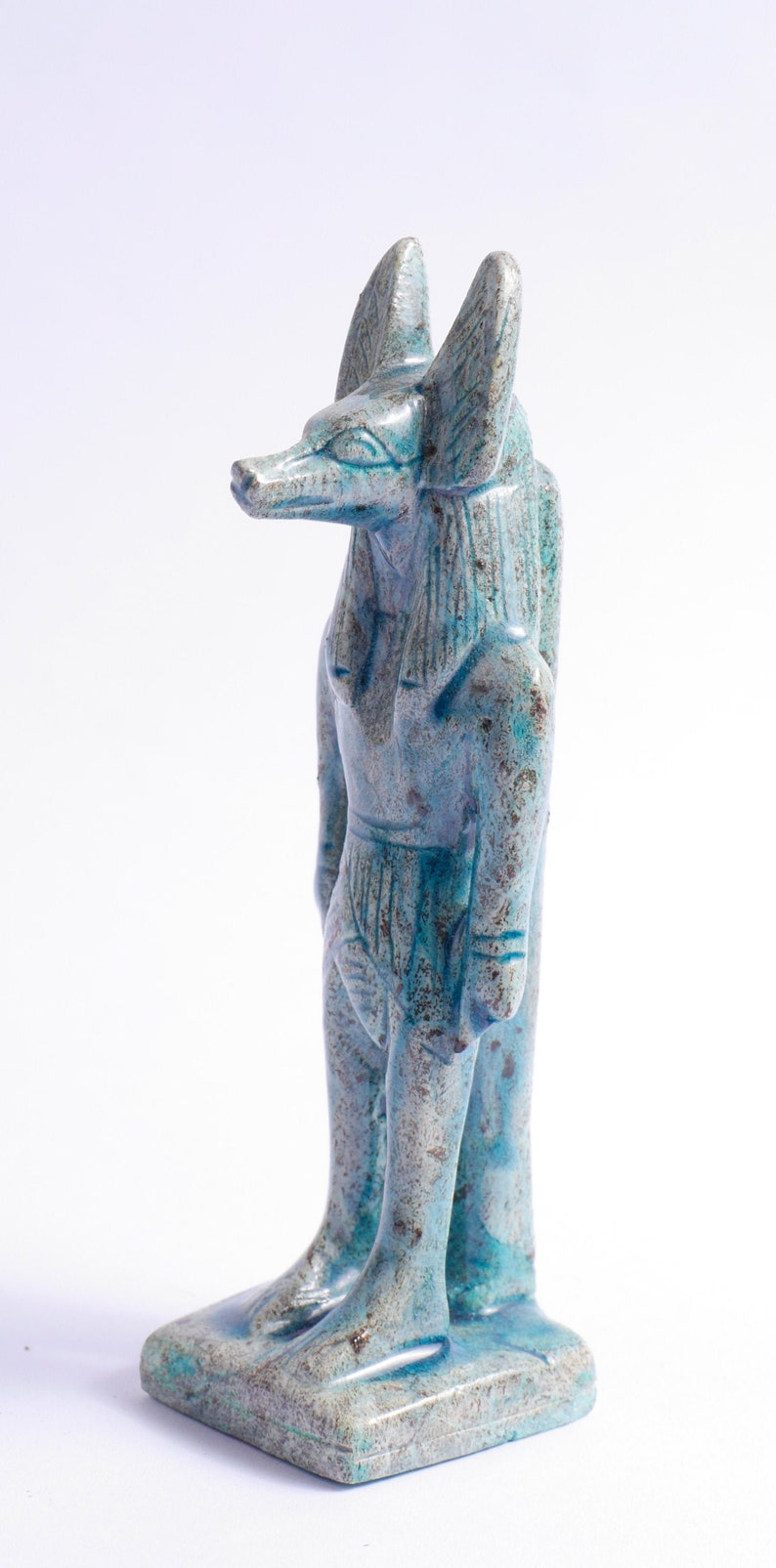 Anubis Statue Sculpture of Ancient Egyptian Jackal Head on a Human Body ...
