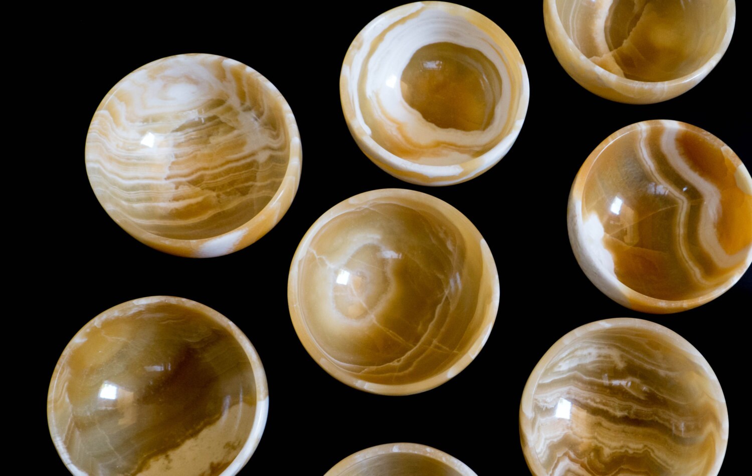Alabaster Bowl - Natural Stone Deep Plates - Etsy