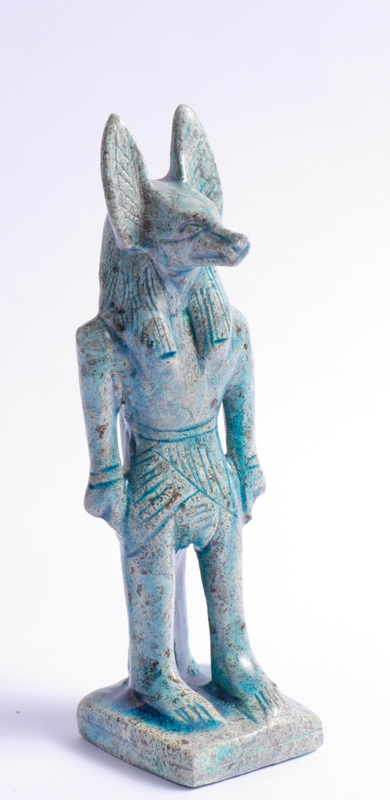 Anubis Statue Sculpture of Ancient Egyptian Jackal Head on a Human Body ...