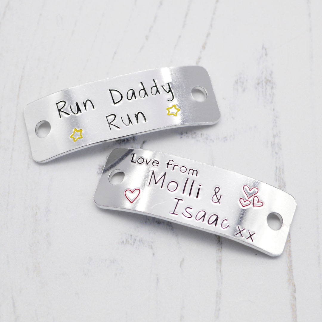 Run Daddy Run Trainer Tags - Etsy