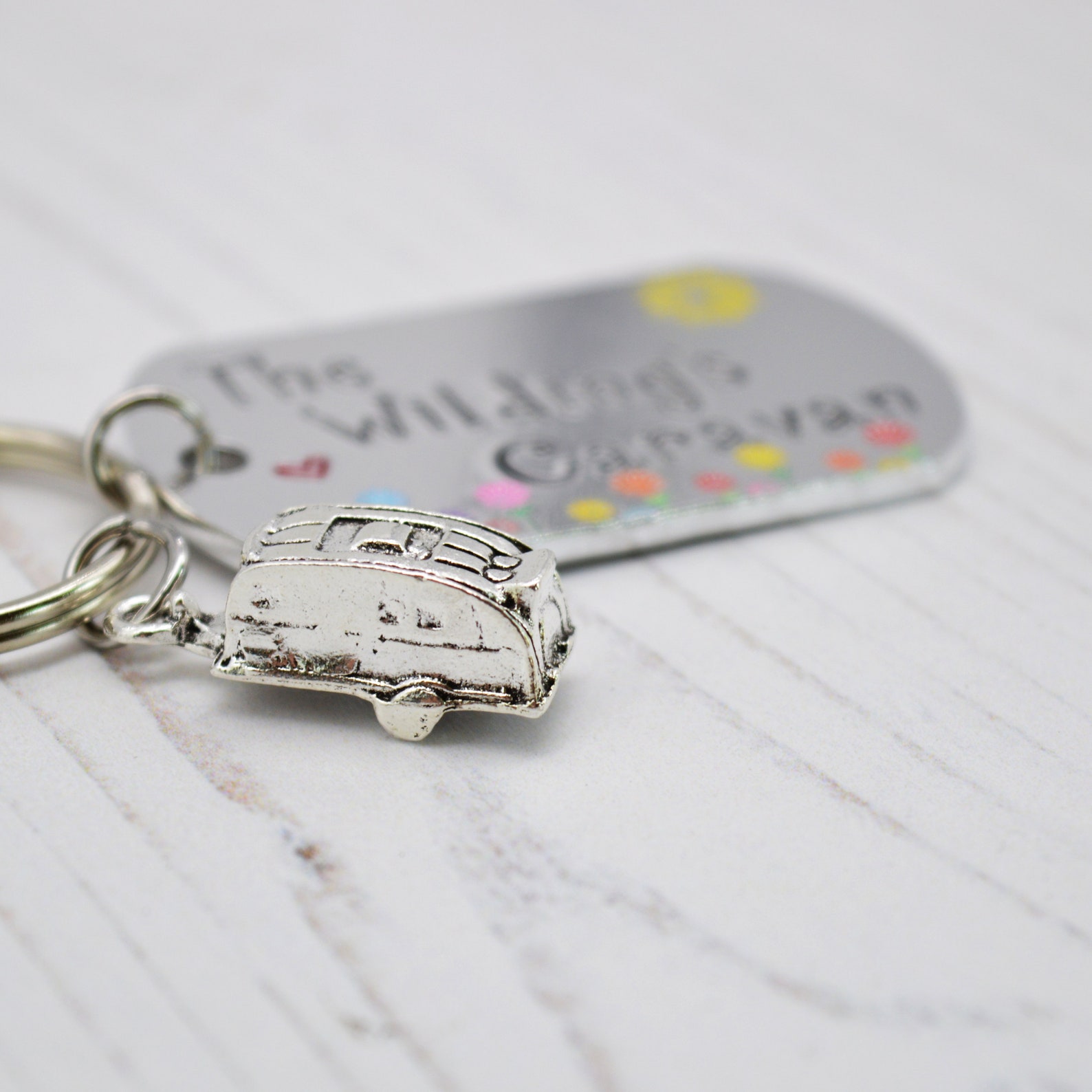 Personalised Caravan Keyring - Etsy Australia