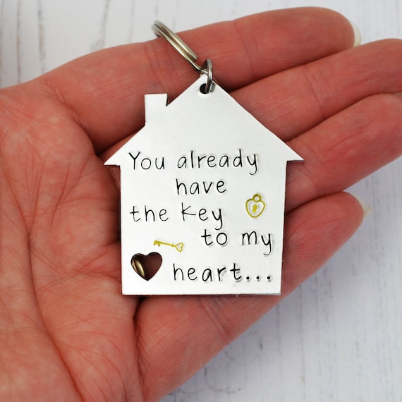 Key to My Heart Moving In Gift | Etsy