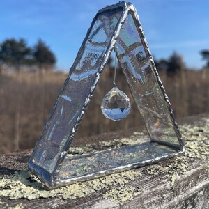 Pyramid, Triangle, Light Catcher, Table Decor, Crystal, Prism, Rainbow ...