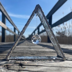 Pyramid, Triangle, Light Catcher, Table Decor, Crystal, Prism, Rainbow ...