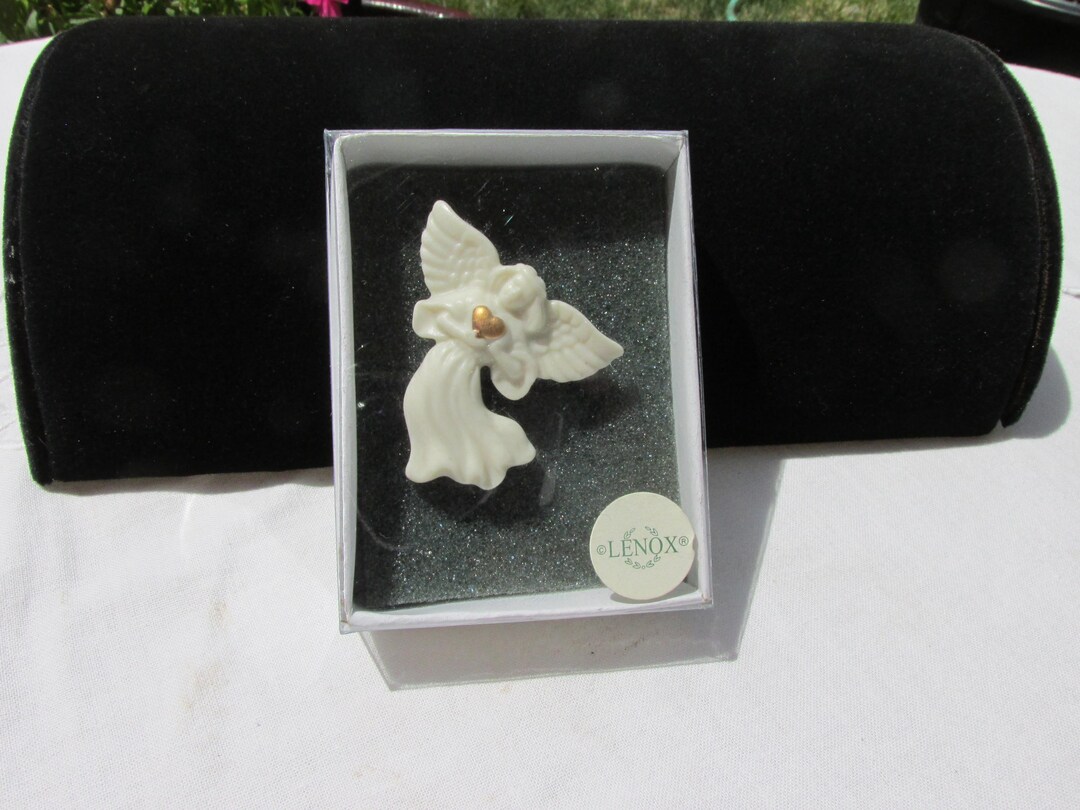 Beautiful Lenox Angel Brooch - Etsy