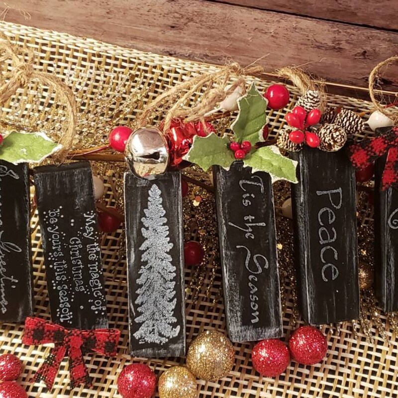 Jenga Christmas Ornaments - Etsy
