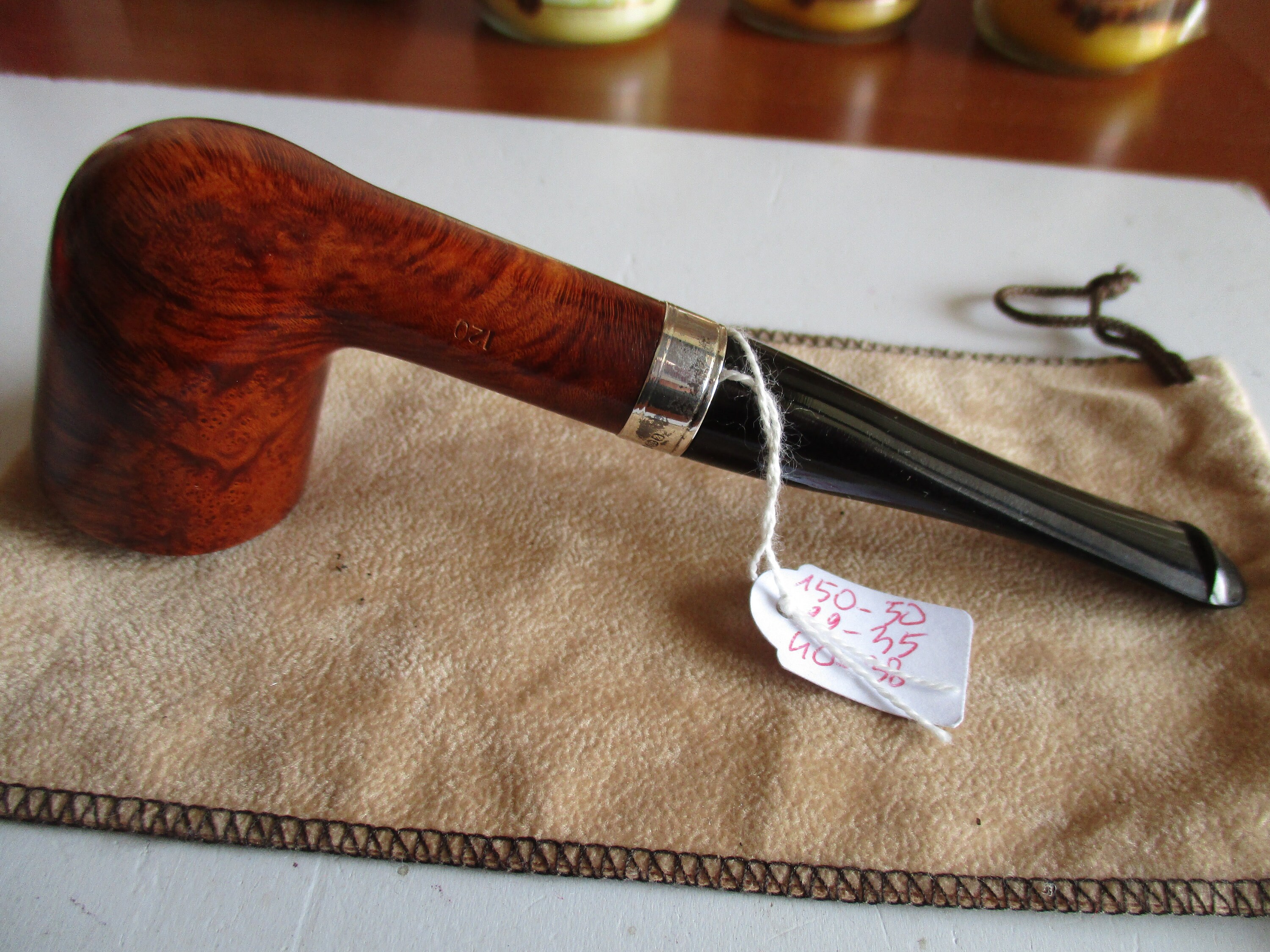 Pipa in Radica PETERSON'S wicklow Mod 120 - Etsy