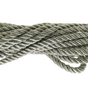5mm Round Twisted Nylon Cord, Semi-soft Cord, Twisted Designer Cord ...