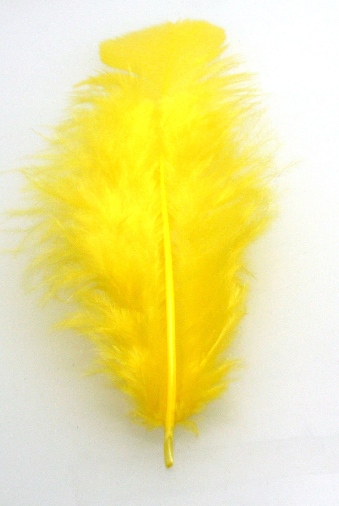 Yellow Feathers, Sold in Packs of 10 or 50 Pieces, 150mm ( 5.90 Inches ...