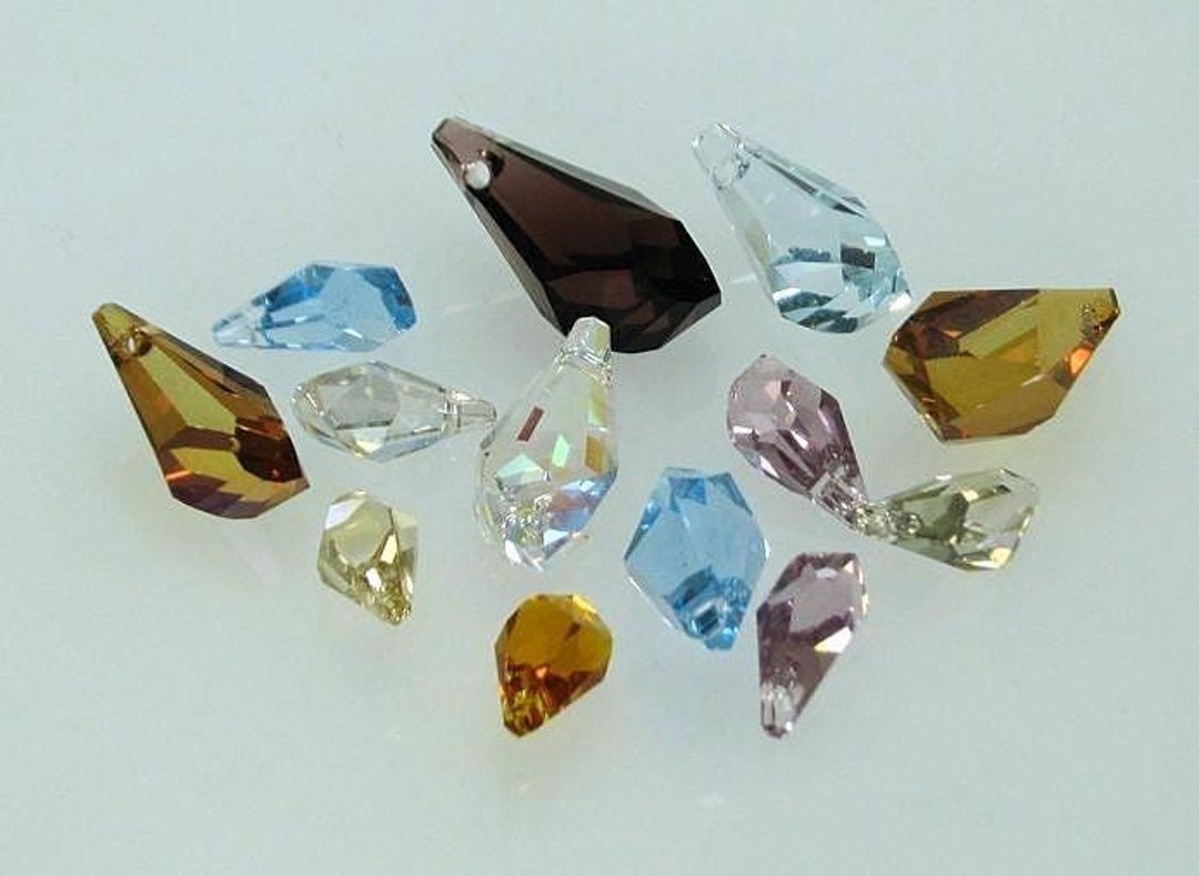Swarovski 6015 Polygon Drop Pendants Available in Sizes 13 /17 & 21mm ...