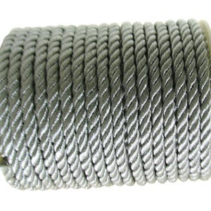 5mm Round Twisted Nylon Cord, Semi-soft Cord, Twisted Designer Cord ...