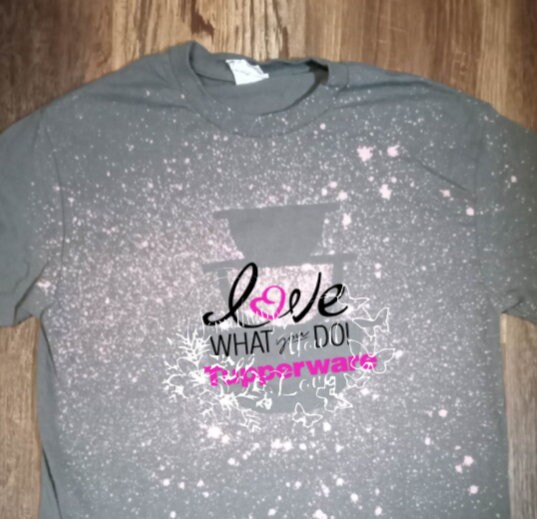 Tupperware Bleached Shirts - Etsy