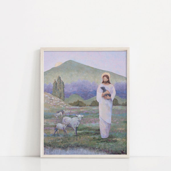 Lost Lamb and Good Shepherd - Etsy