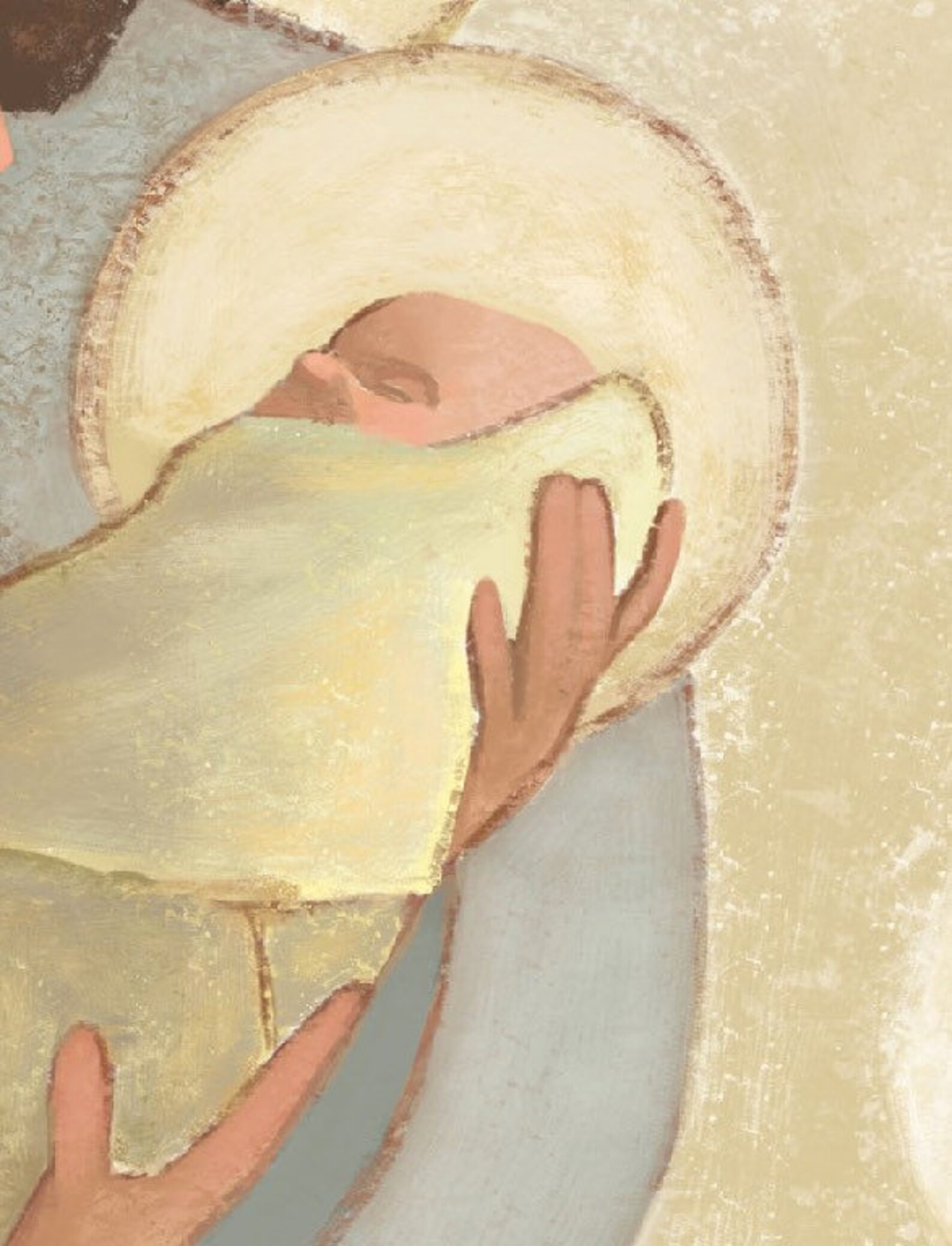 Emmanuel Christmas Nativity Scene Art Print /jesus Christ LDS - Etsy UK