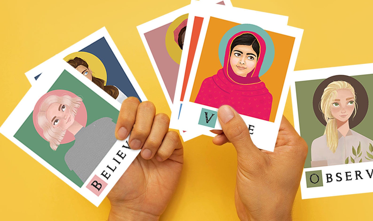 Alphabet Mighty Woman Flashcards / Women in History / Shero | Etsy