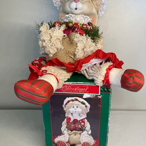 House of Lloyd Flossie Bunny Christmas Around the World Collectible Rag ...