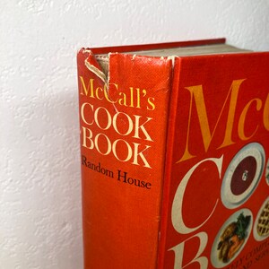Vintage Mccall's Cook Book Hard Cover 1963 First Printing - Etsy