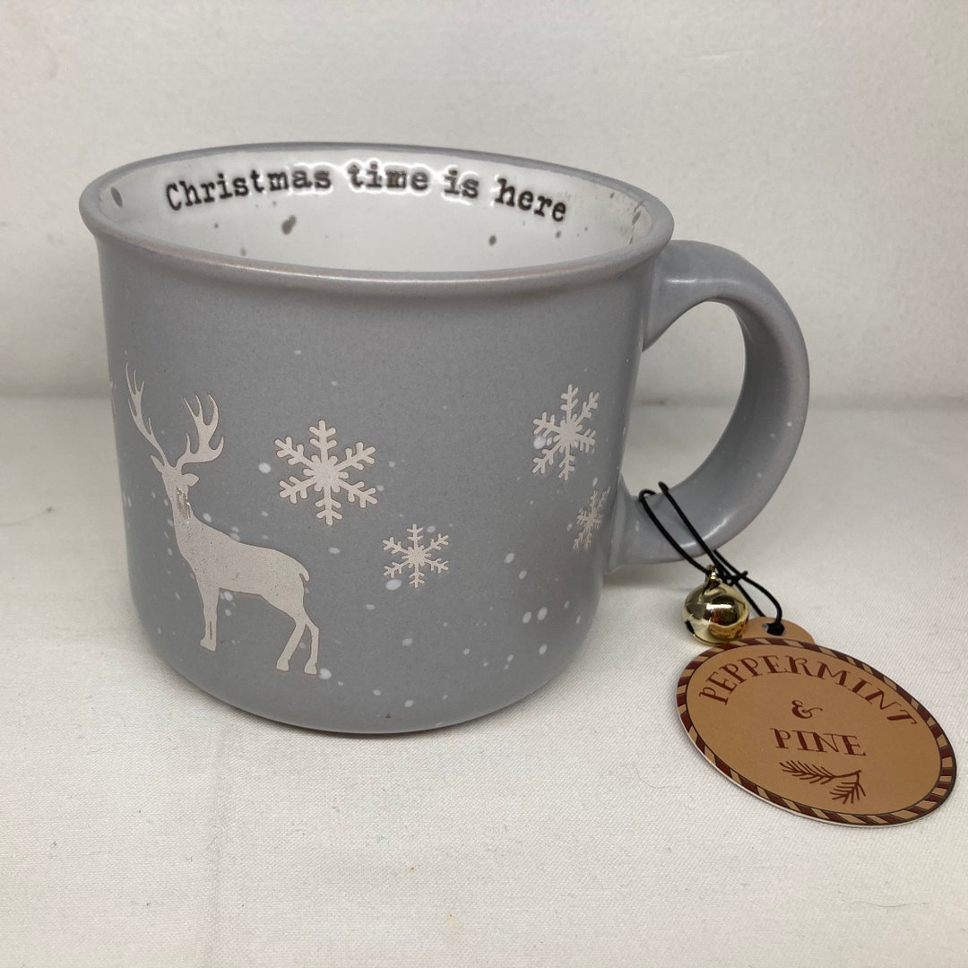 Peppermint and Pine 16 Oz Large Coffee Mug - Etsy