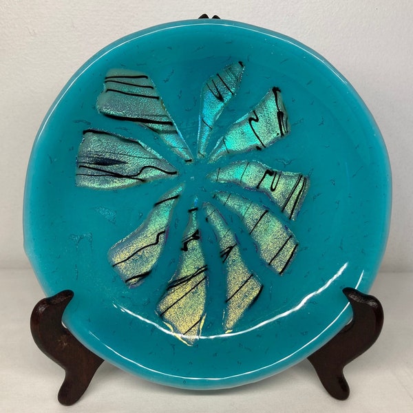 Iridescent Plates - Etsy