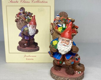 The International Santa Claus Collection Figurine, Jouluvana Estonia ...