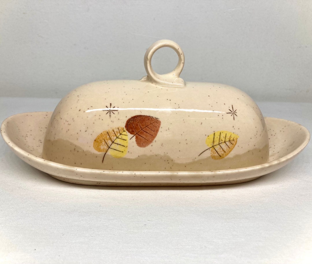 Rare Vintage Vernonware Metlox Sherwood Butter Dish - Etsy