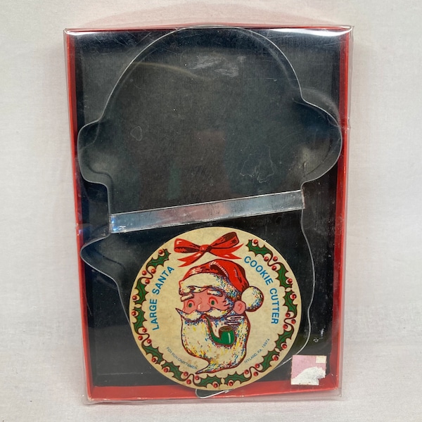 Santa Face Cookie Cutter - Etsy