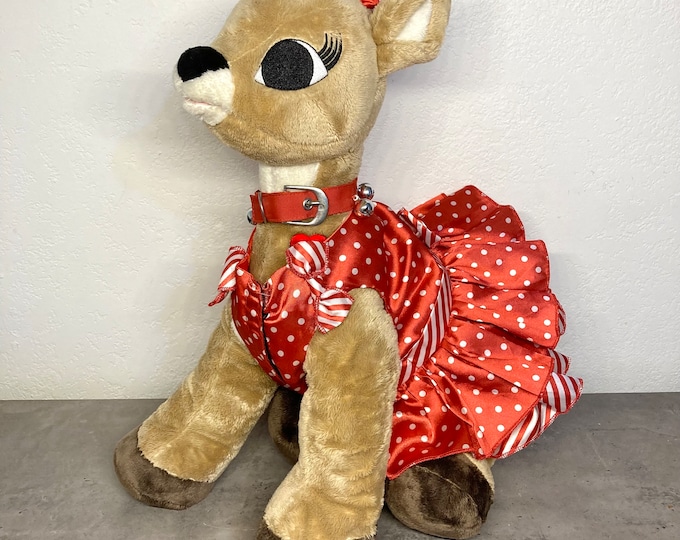 Build A Bear Rudolph the Red Nosed Reindeer Clarice Plush 14” - Etsy