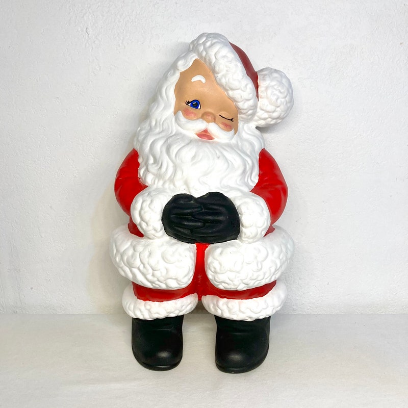 Ceramic Bisque Santa - Etsy