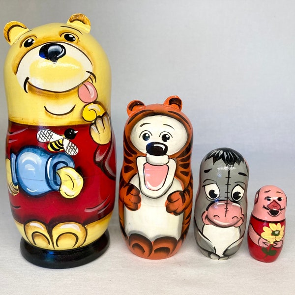 Character Nesting Dolls - Etsy