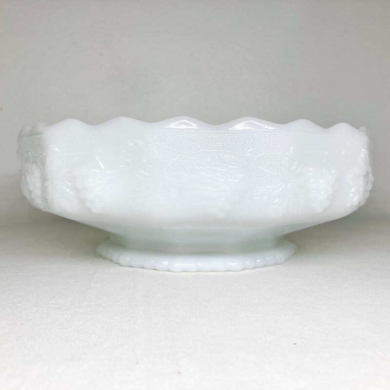 Large Milk Glass - Etsy