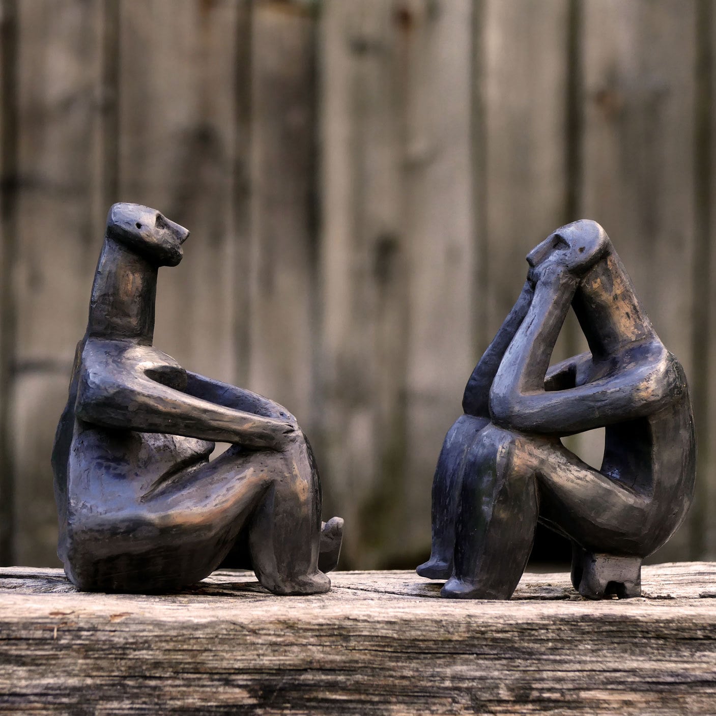 Thinkers of Hamangia ancient couple - Etsy België