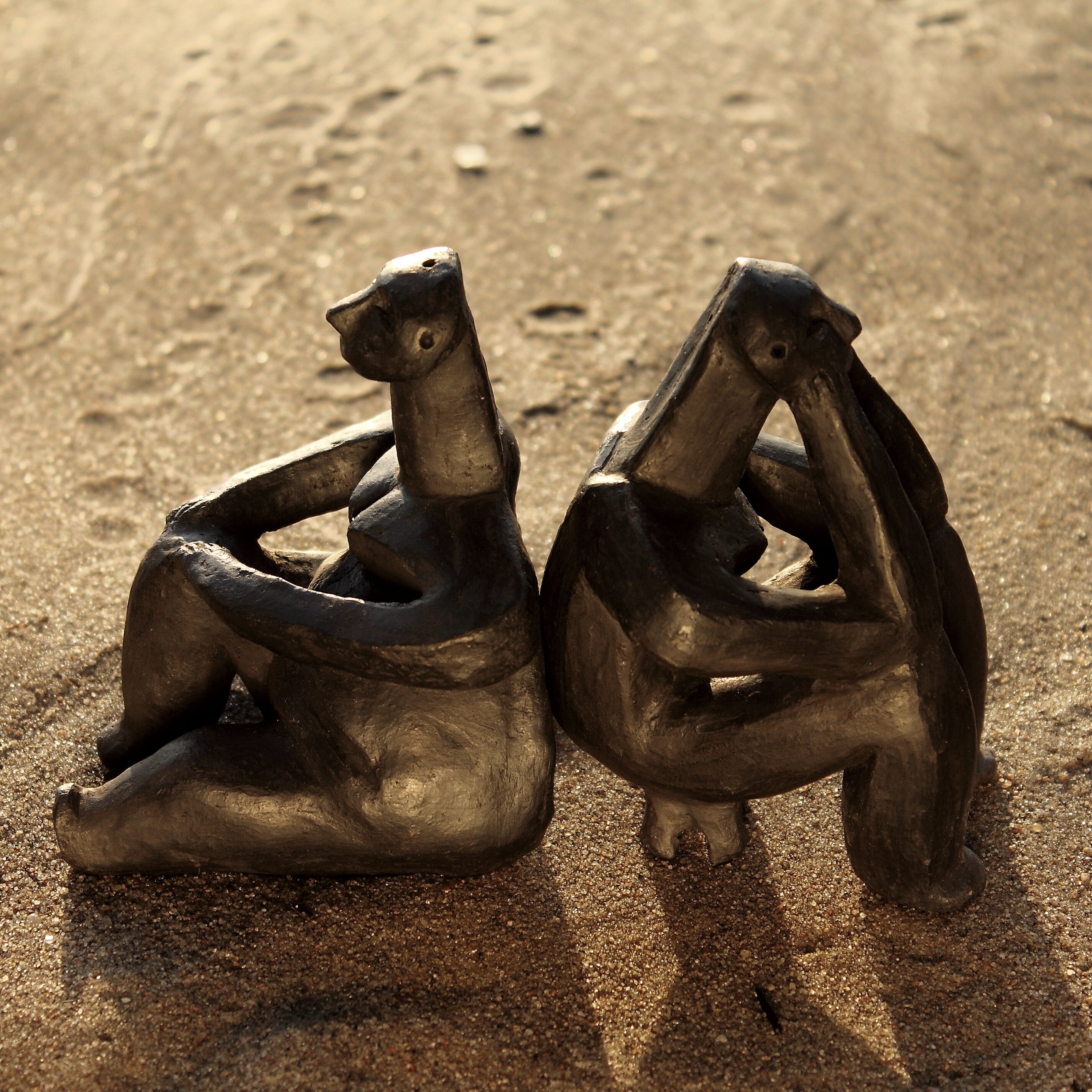 Thinkers of Hamangia ancient couple - Etsy België